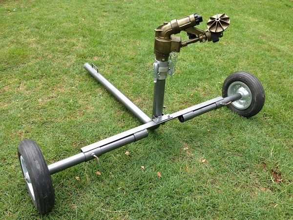 Gear Drive DuCaR Turf JET 2 inch Wheeled Cart Set Extendable Legs